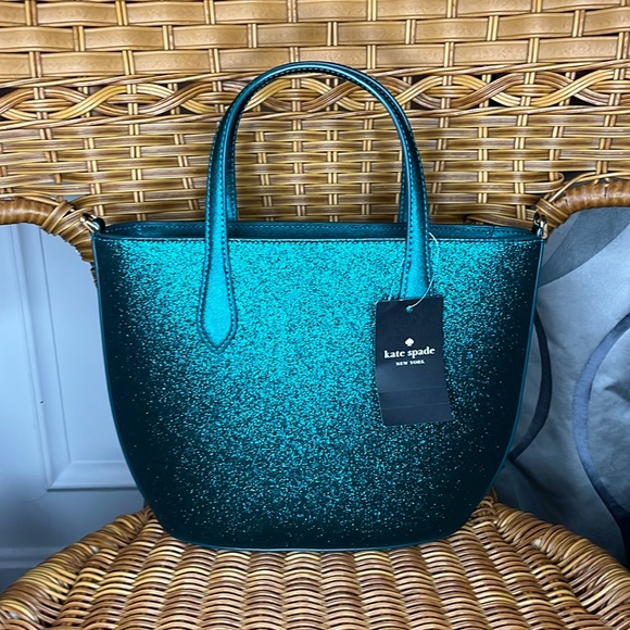 kate spade | Bags | Kate Spade Glimmer Glitter Satchel Crossbody Bag ...